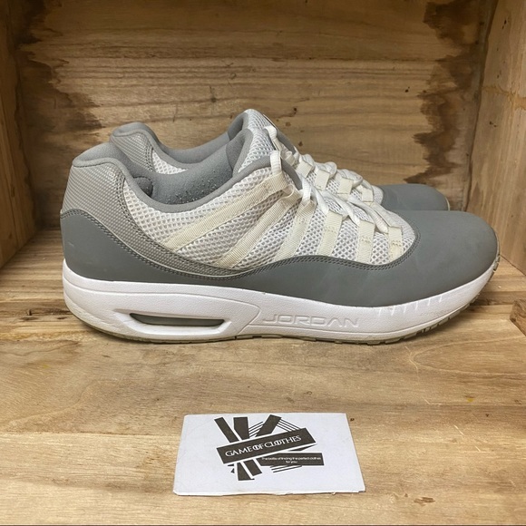 Jordan | Shoes | Jordan Vis 1 Basketball Sneakers Gray White | Poshmark